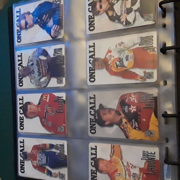 Nascar | Other | 38 Nascar Phone Cards From 996 | Poshmark